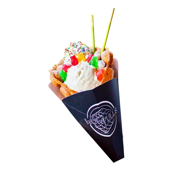 Crepe Cone Packaging -Custom Printed Crepe Cone Sleeves - Every Cone ...