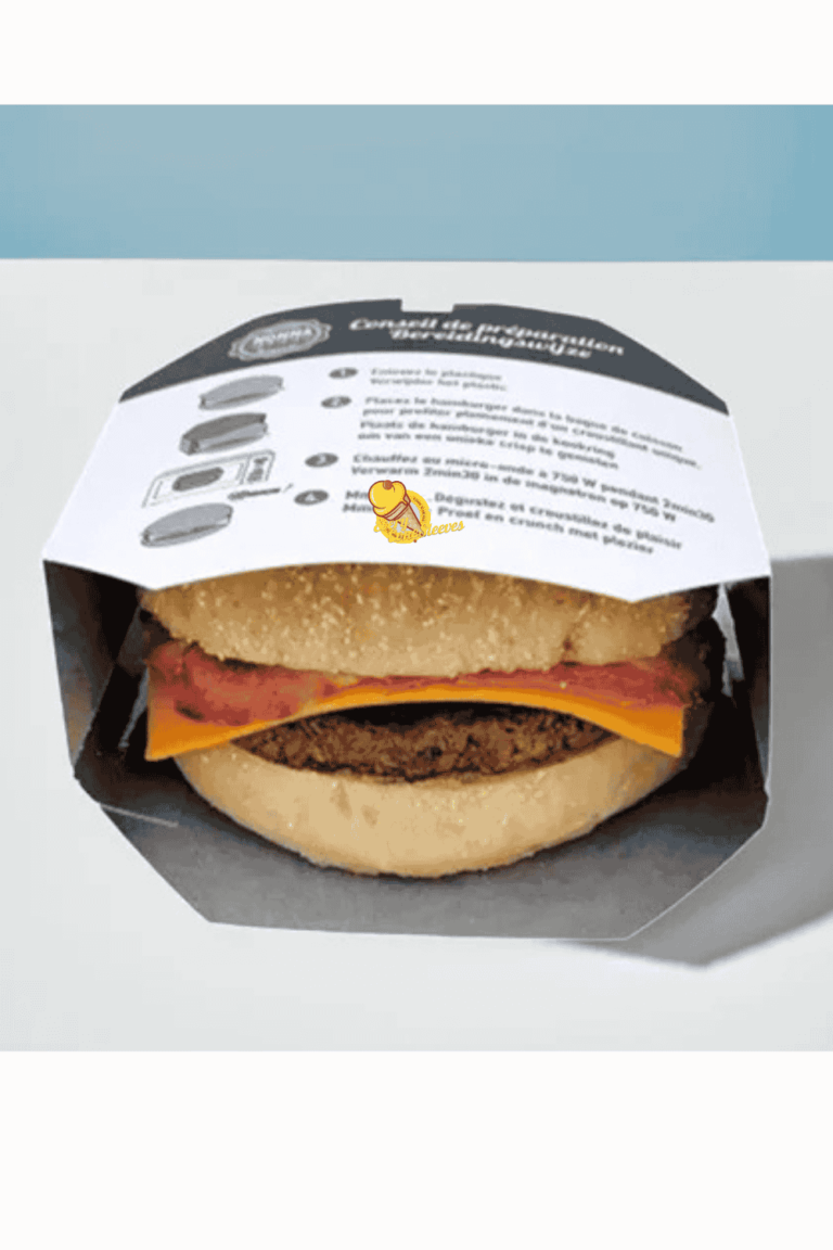 Burger Sleeves -Custom Wholesales Burger Sleeves - Every Cone Sleeves